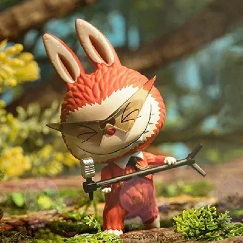 Figurines Labubu The Monster Forest Concert Military Drum ...